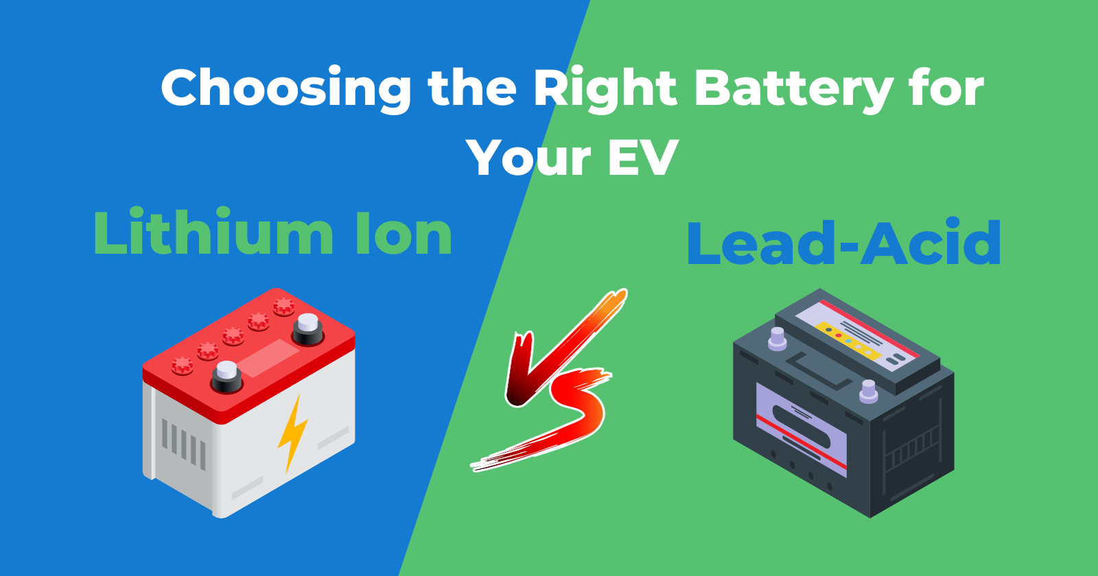 Lithium Ion vs. Lead Acid: Choosing the Right Battery Powerhouse!